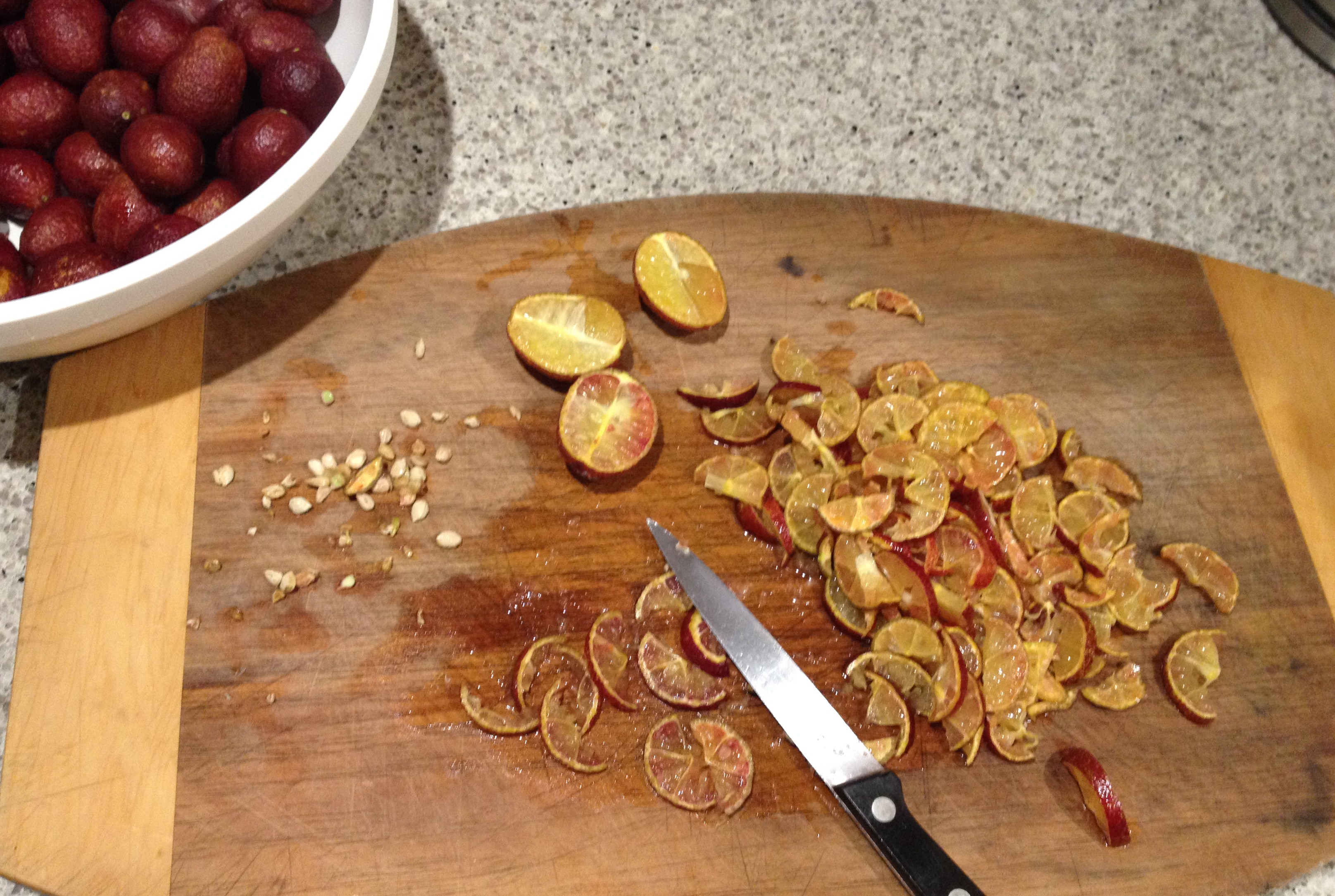 Blood Lime Marmalade | In Search of Golden Pudding